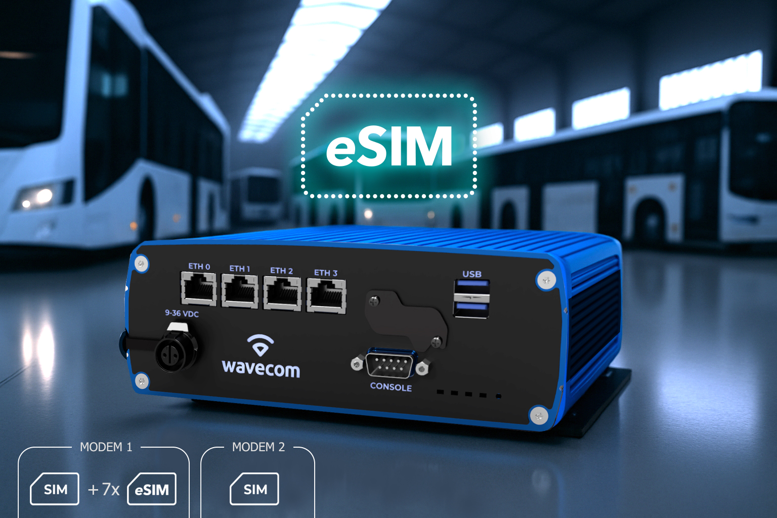 Se libérer avec ESIM - Bus Lyon