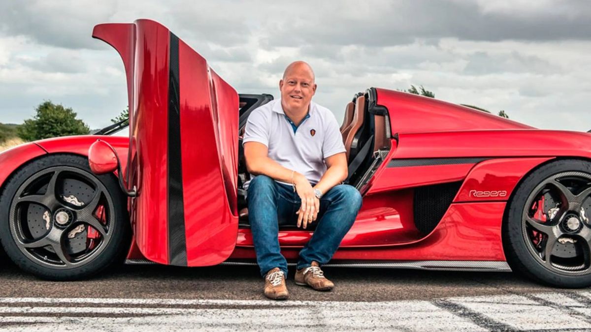 Christian von Koenigsegg (53 ans), qui fait des hyperdéporteurs de plus ...
