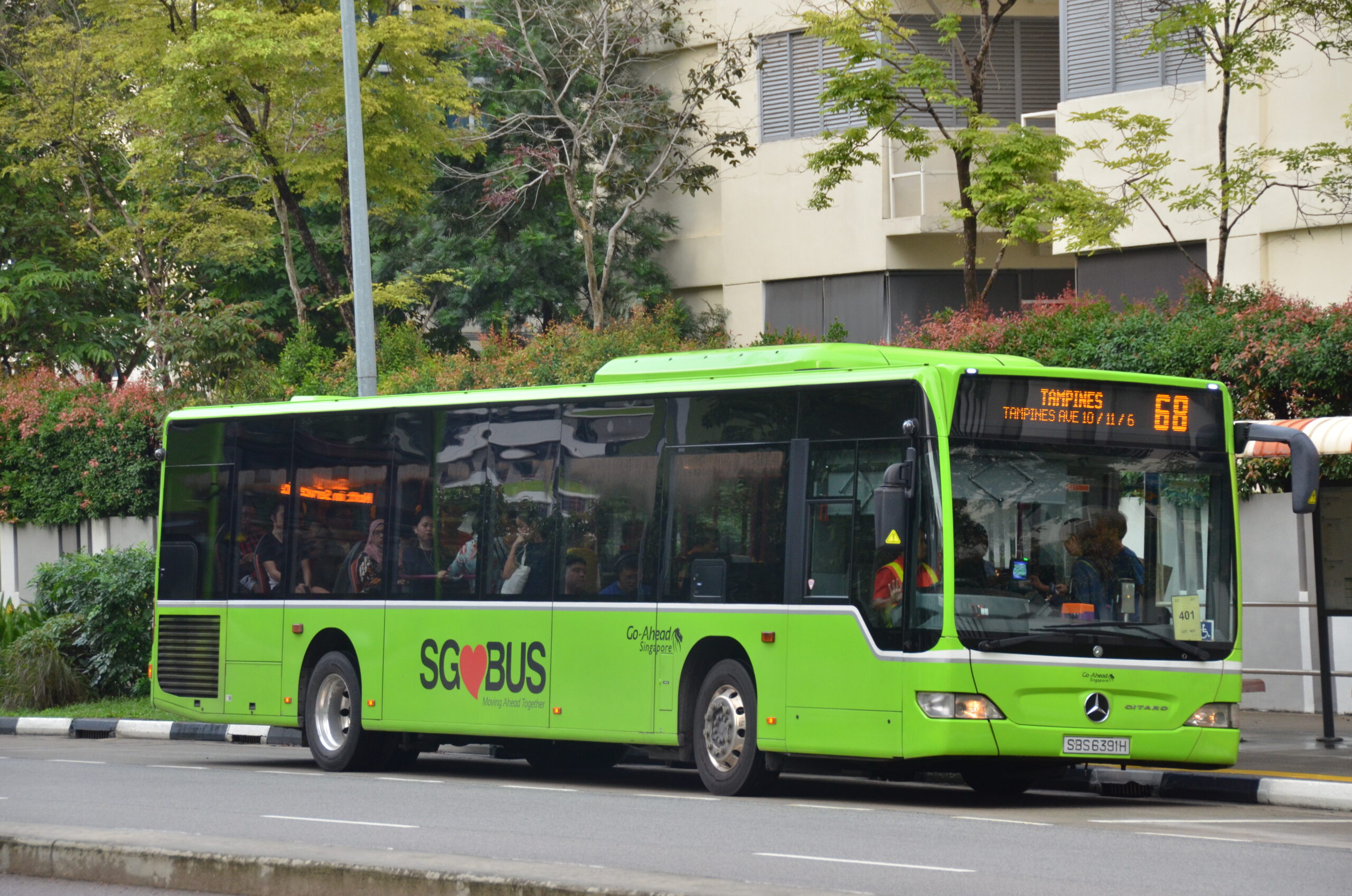 Singapour LTA va améliorer la connectivité du service de bus - Bus Lyon